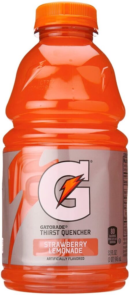 Gatorade Strawberry Lemonade 32 oz (943ml) - Sweet Taste of America ...