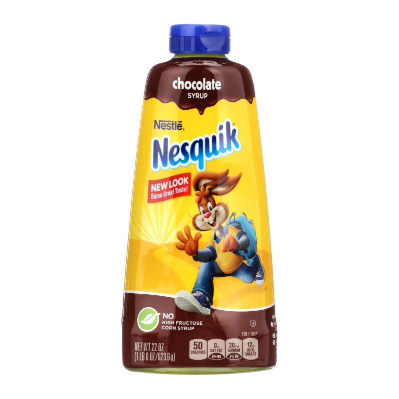 Nesquik Strawberry Syrup – 22oz (623.6g) - Sweet Taste of America ...